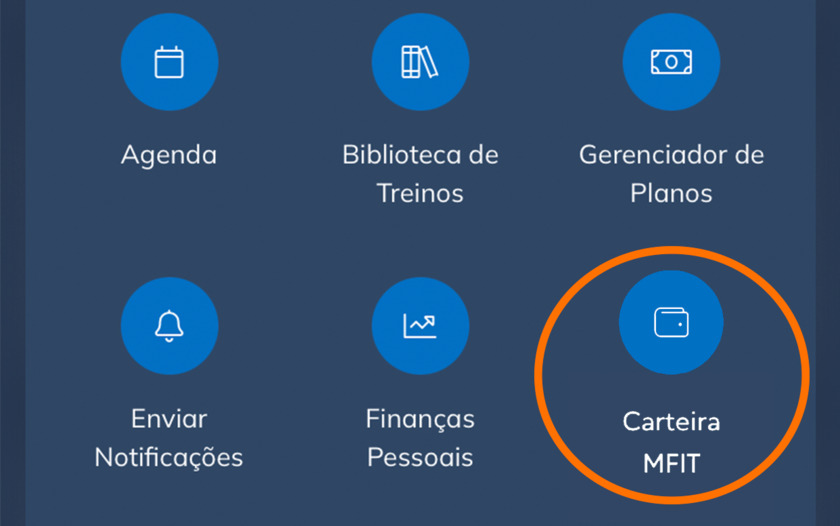 Carteira MFIT: como cobrar um cliente no app?