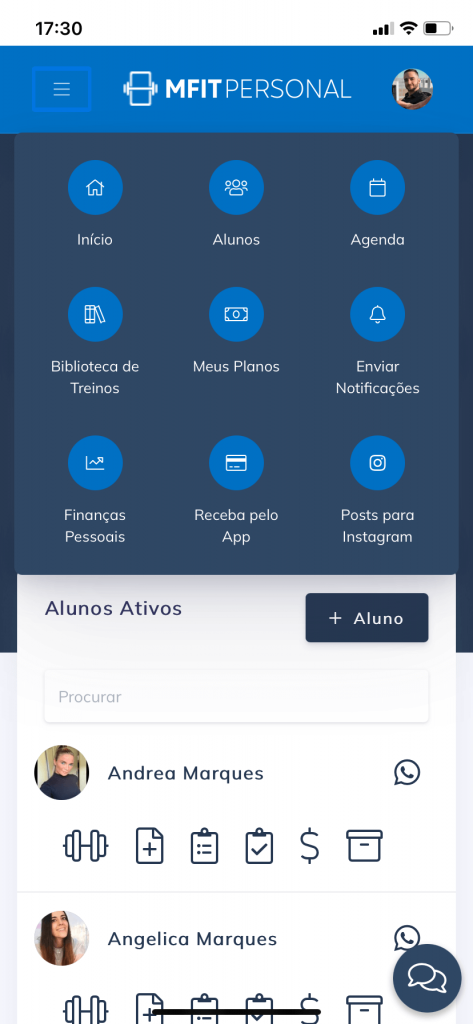 Como fazer a periodização de treinos pelo app MFit